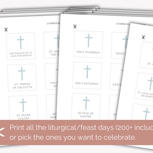 Catholic Morning Board | Daily Calendar | Homeschool Printable | Circle ...