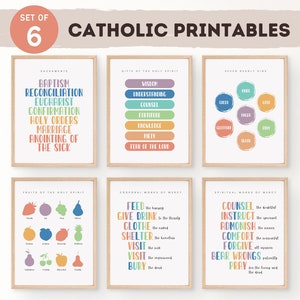 Catholic Homeschool Printable, Classroom Poster, Catholic Back to ...