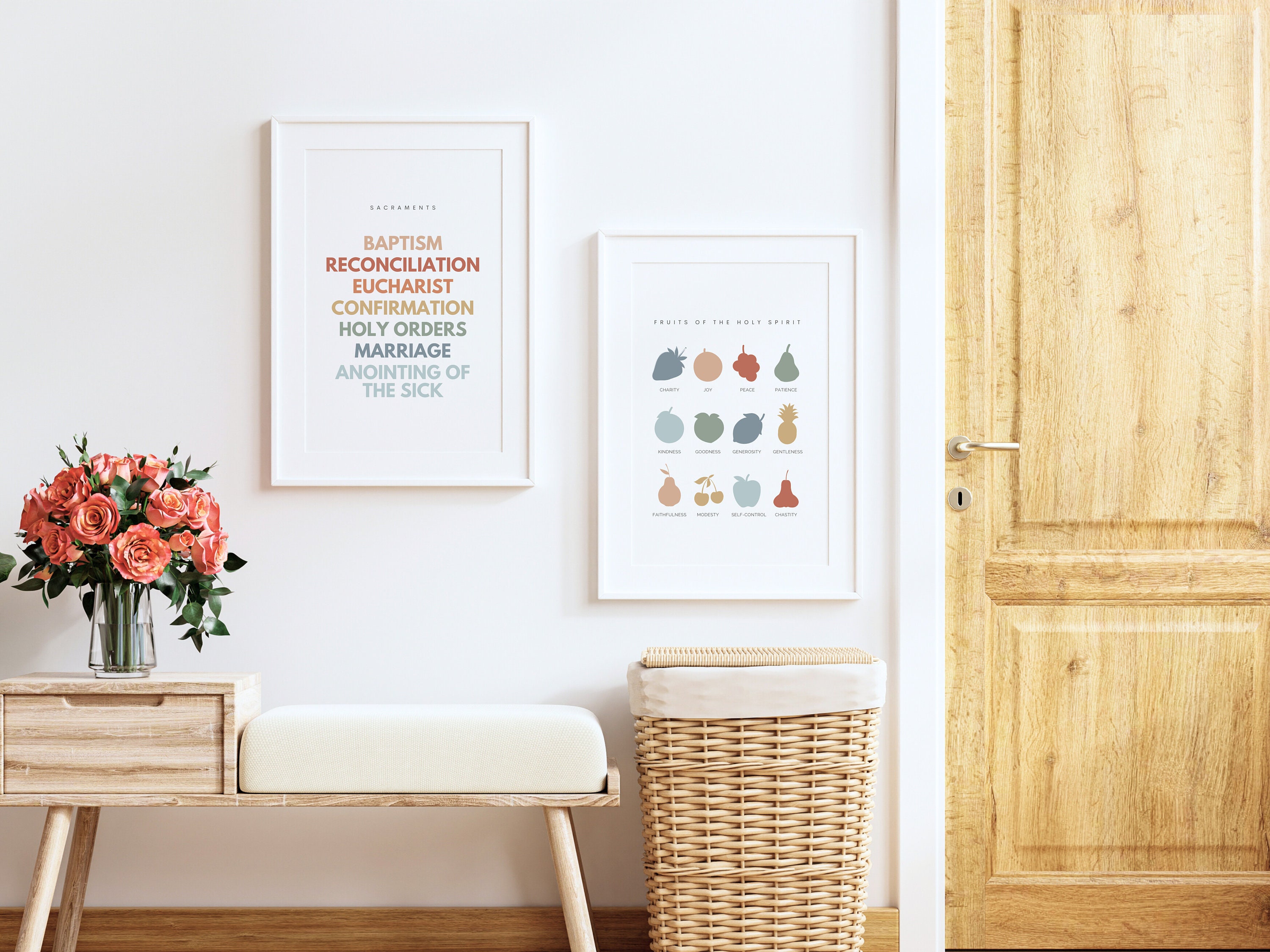 Catholic Homeschool Printables | Catholic Art Poster | Catholic ...