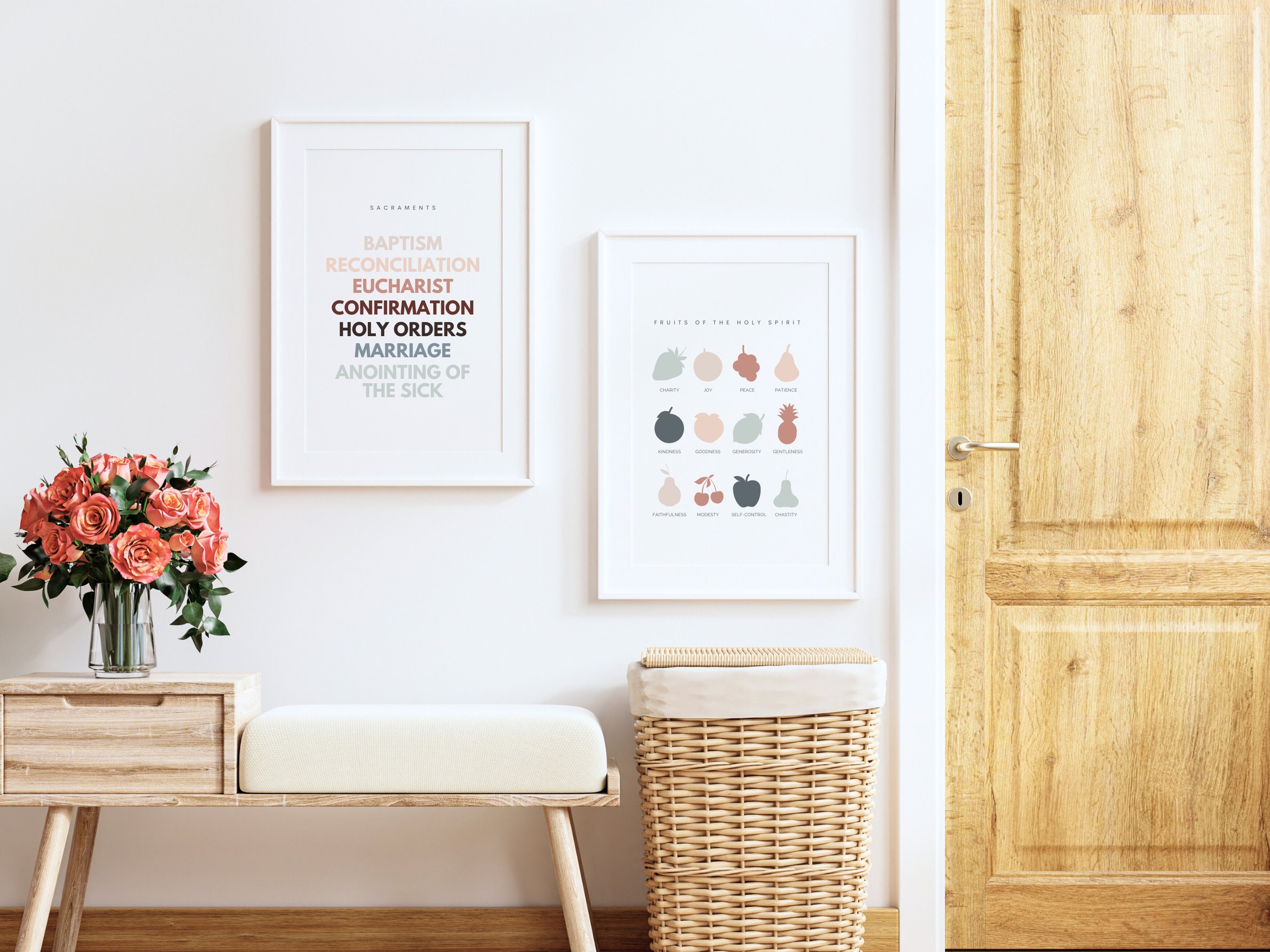 Catholic Homeschool Printables Catholic Art Poster Catholic Classroom ...