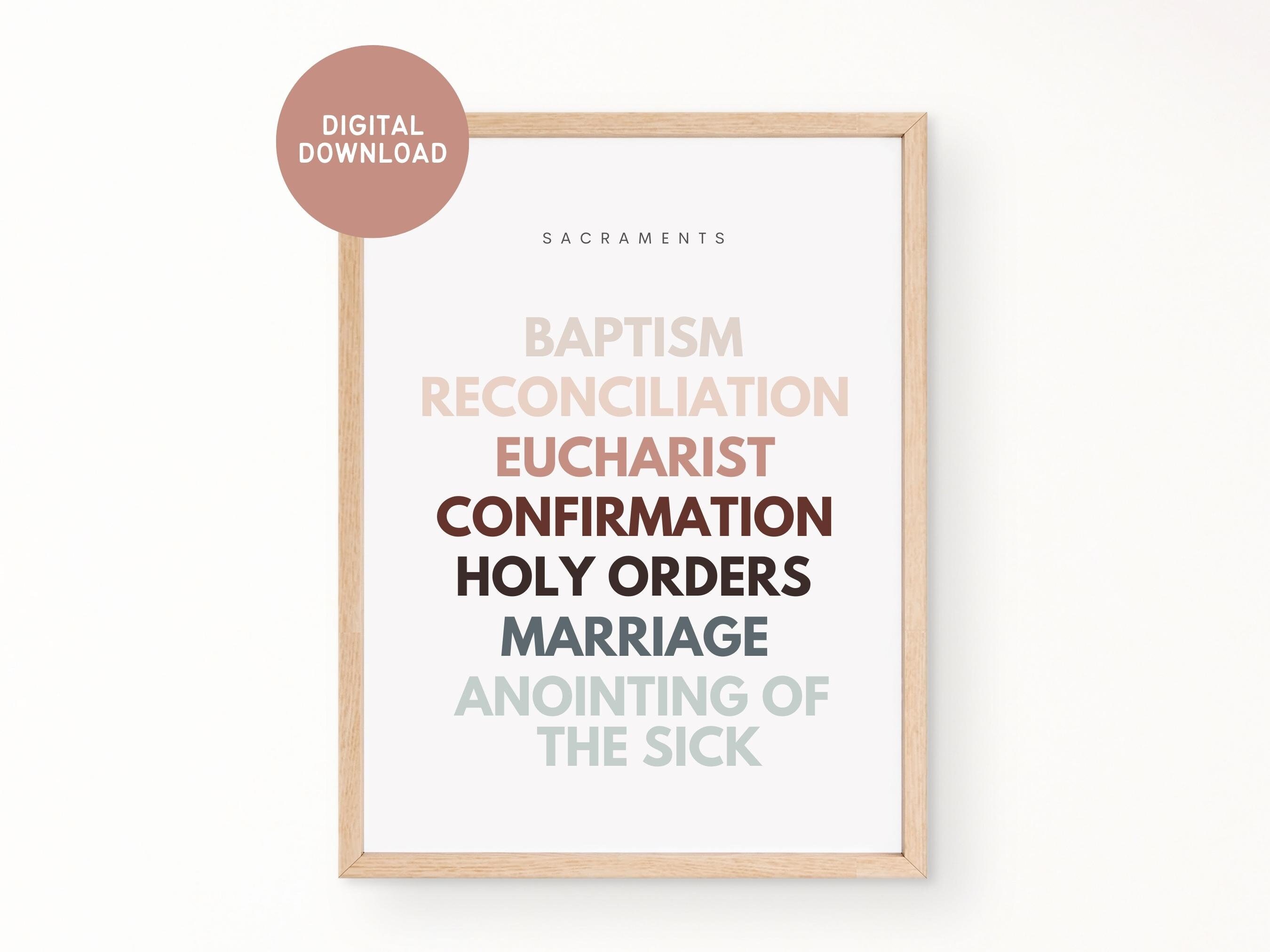 Catholic Homeschool Printable, Classroom Poster, Catholic Back to ...