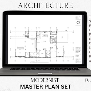 Autocad Residential Master Plan Set Template - Etsy