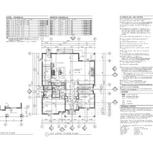Autocad Residential Master Plan Set Template - Etsy