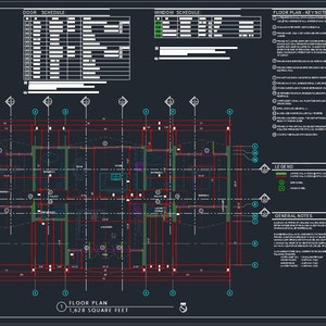 Autocad Residential Master Plan Set Template - Etsy