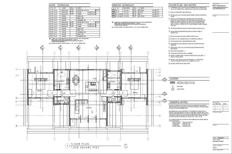 Autocad Drawing Template for Architectural Plans - Etsy Australia