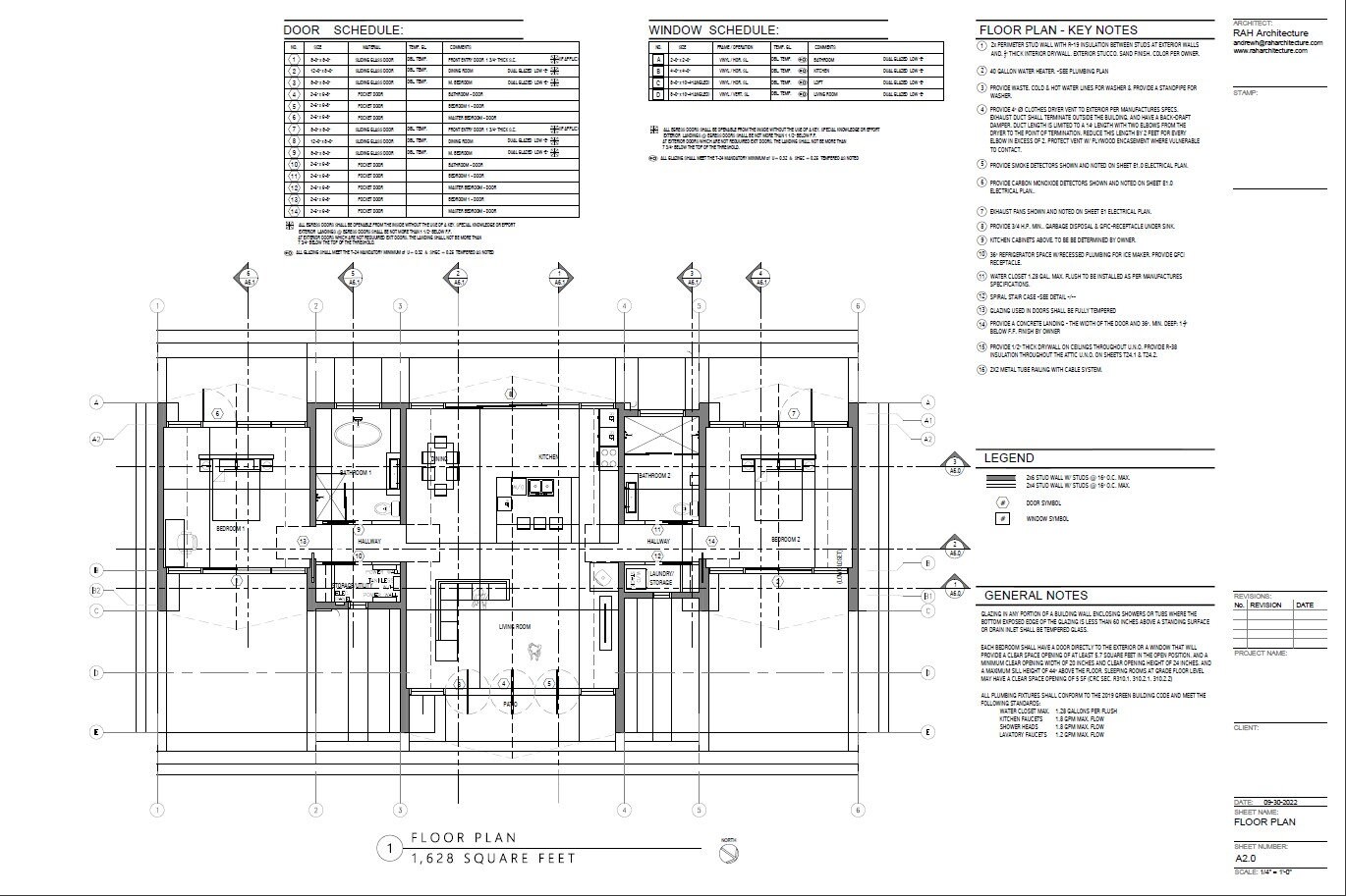 Autocad Drawing Template for Architectural Plans - Etsy Canada