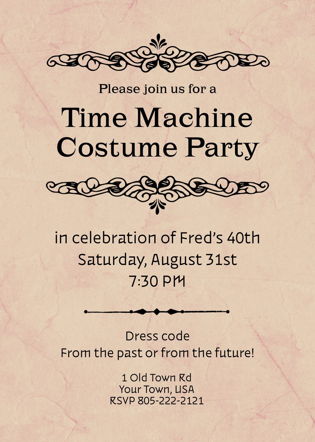 Antique Invitation - Etsy