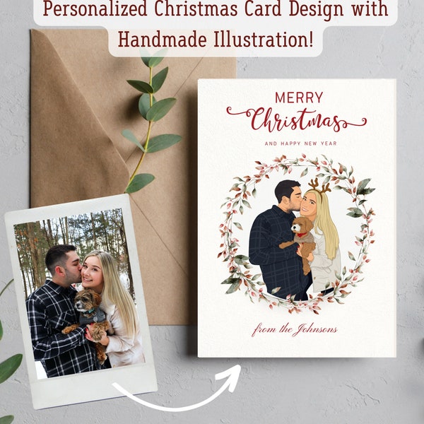 Custom Christmas Cards - Etsy