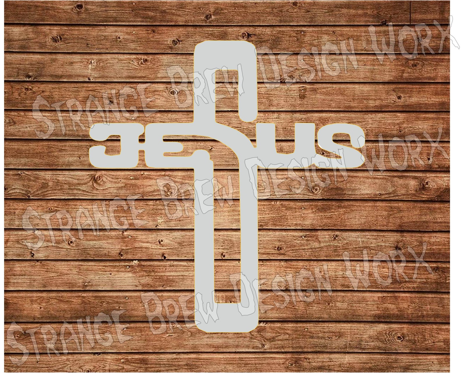 Jesus Cross DXF File Svg / Png / Pdf / Eps / Ai File Cnc - Etsy