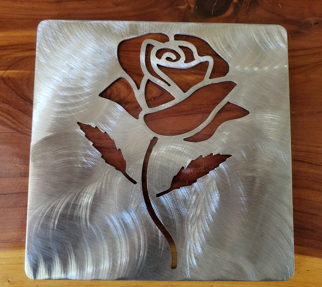 Rose Stencil Metal Stencil , Wood Router, Painting, Wood Burning ...