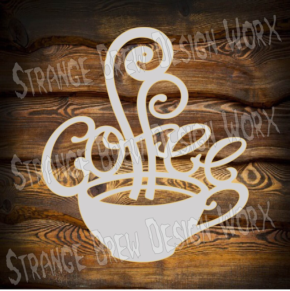 Coffee Sign Wall Decor DXF File Svg / Png / Pdf / Eps / Ai - Etsy