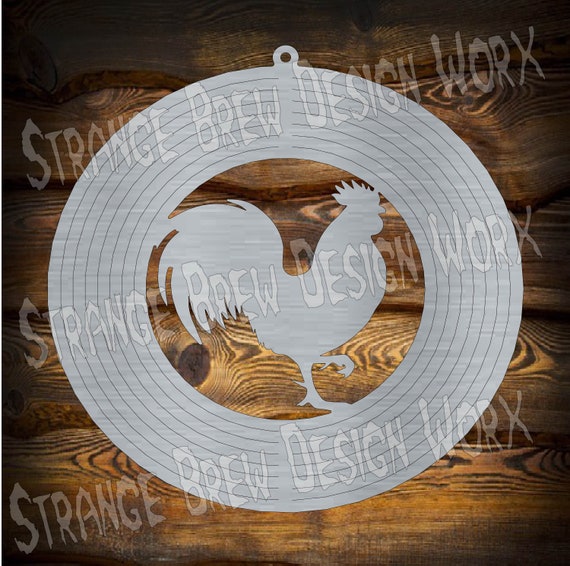 Rooster Wind Spinner DXF File Svg / Png / Pdf / Eps / Ai File - Etsy ...