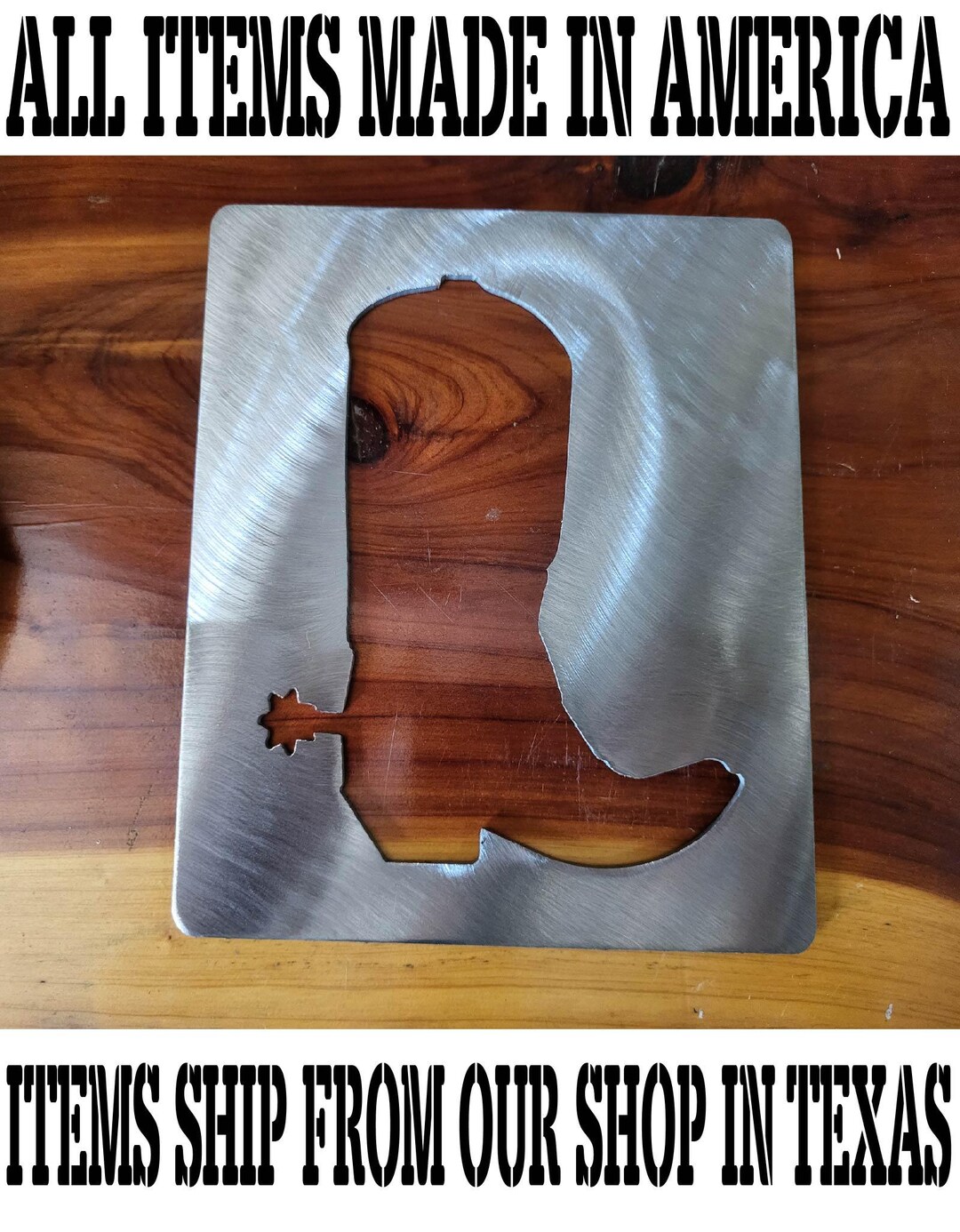 Cowboy Boot Stencil Metal Stencil, Wood Router, Painting, Wood Burning ...