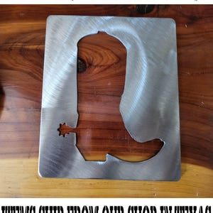 Cowboy Boot Stencil Metal Stencil, Wood Router, Painting, Wood Burning ...