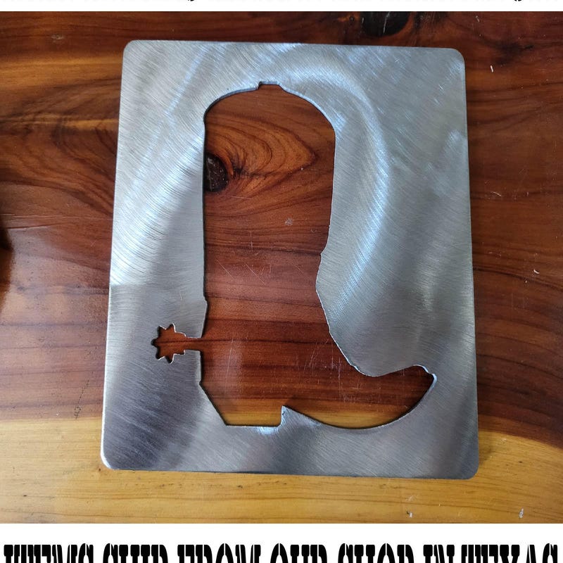 Cowboy Stencil Pattern - Etsy