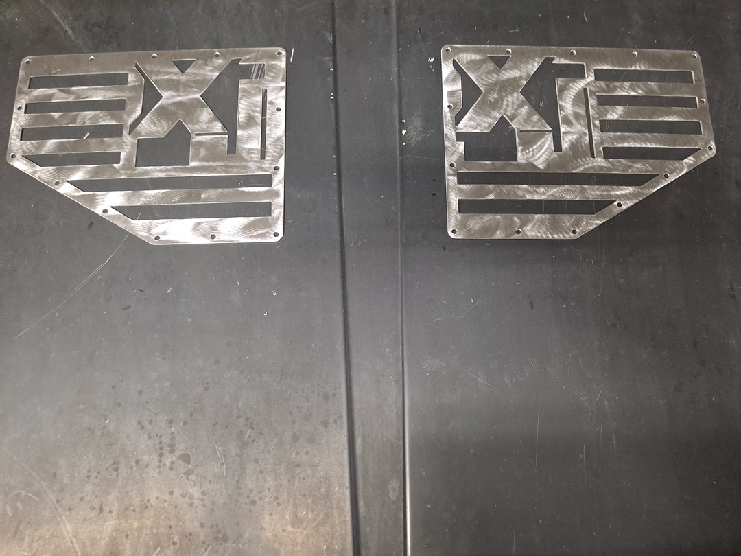 Fits Jeep Cherokee Hood Vents XJ DXF Svg File Cnc Cut File Plasma ...