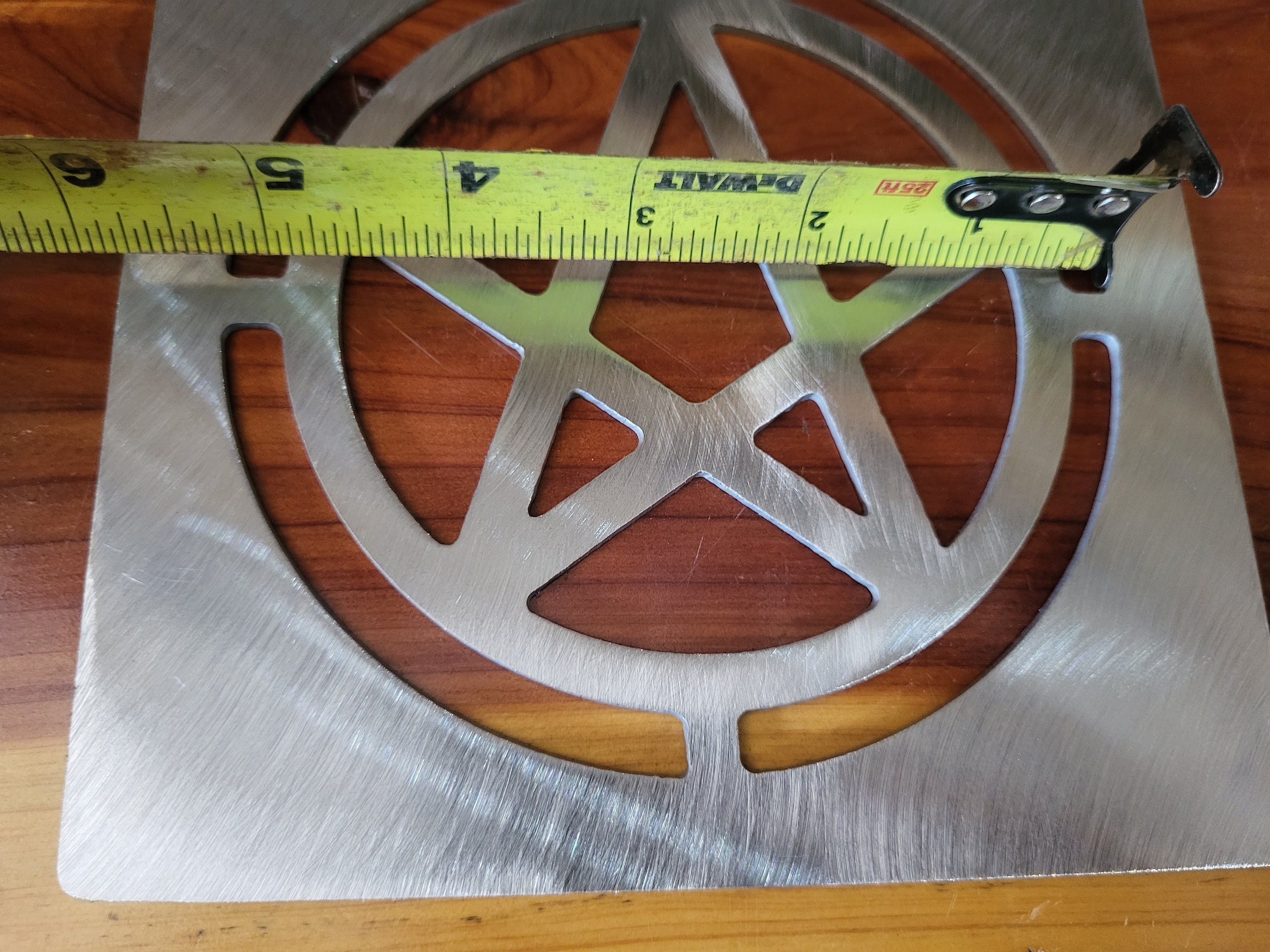 Pentacle Stencil Metal Stencil, Wood Router, Painting, Wood Burning ...
