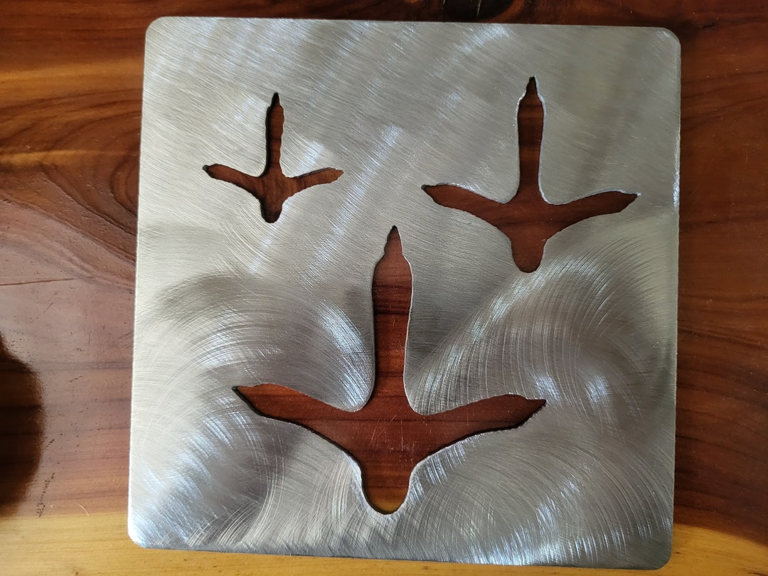 Turkey Track Stencil Metal Stencil, Wood Router, Painting, Wood Burning ...