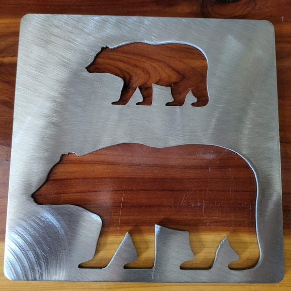 Wood Burning Bear Patterns - Etsy
