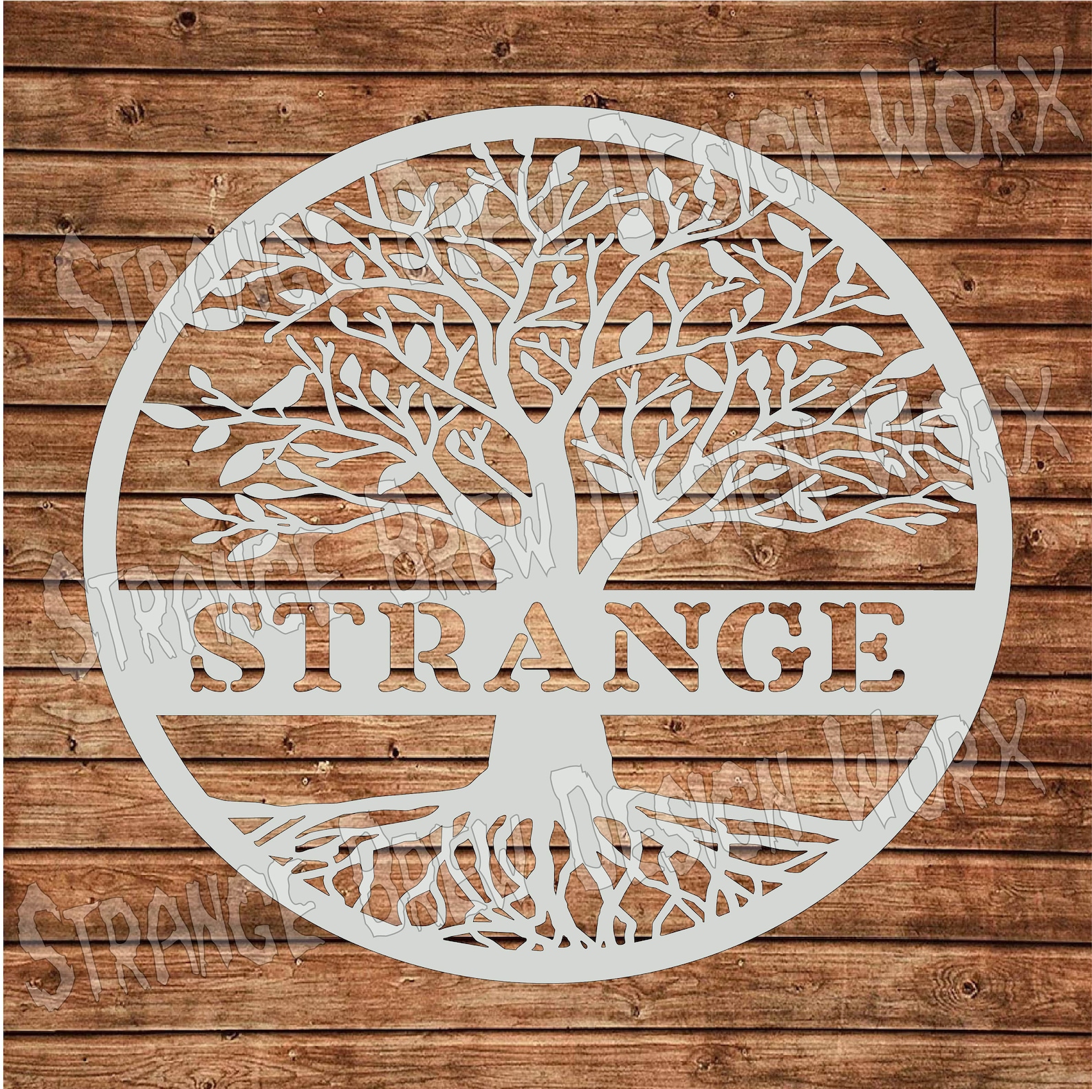 Tree of Life Monogram DXF File Svg / Png / Pdf / Eps / Ai File - Etsy