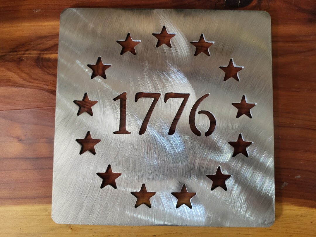 1776 Stencil Metal Stencil, Wood Router, Painting, Wood Burning ...