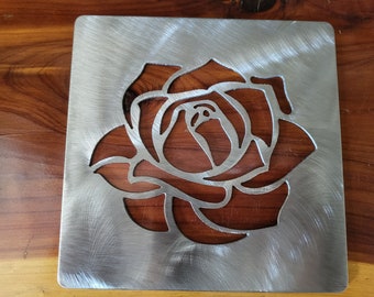 Rose Stencil Metal Stencil , Wood Router, Painting, Wood Burning ...