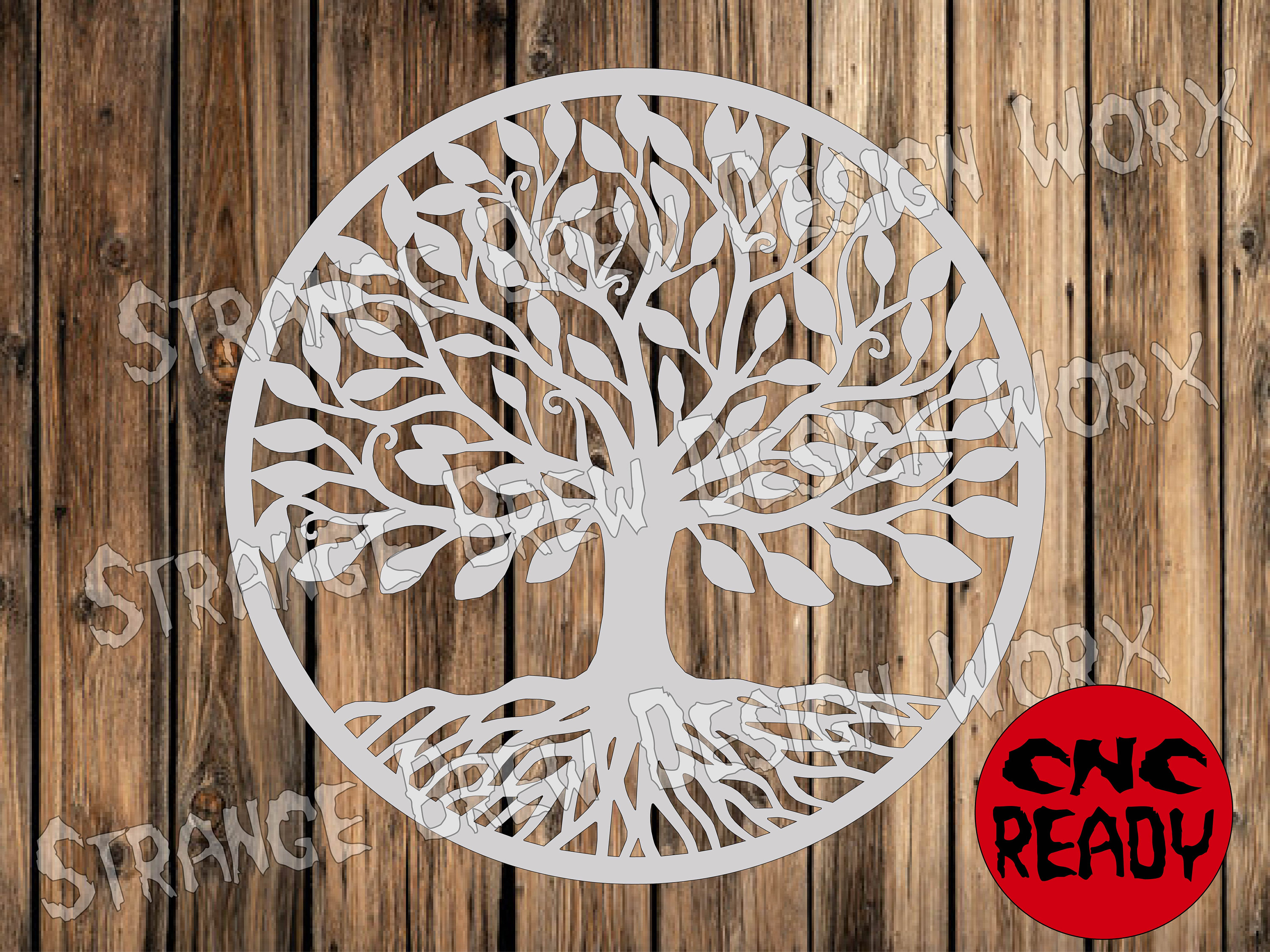 Tree of Life DXF File Svg / Png / Pdf / Eps / Ai File Cnc - Etsy UK