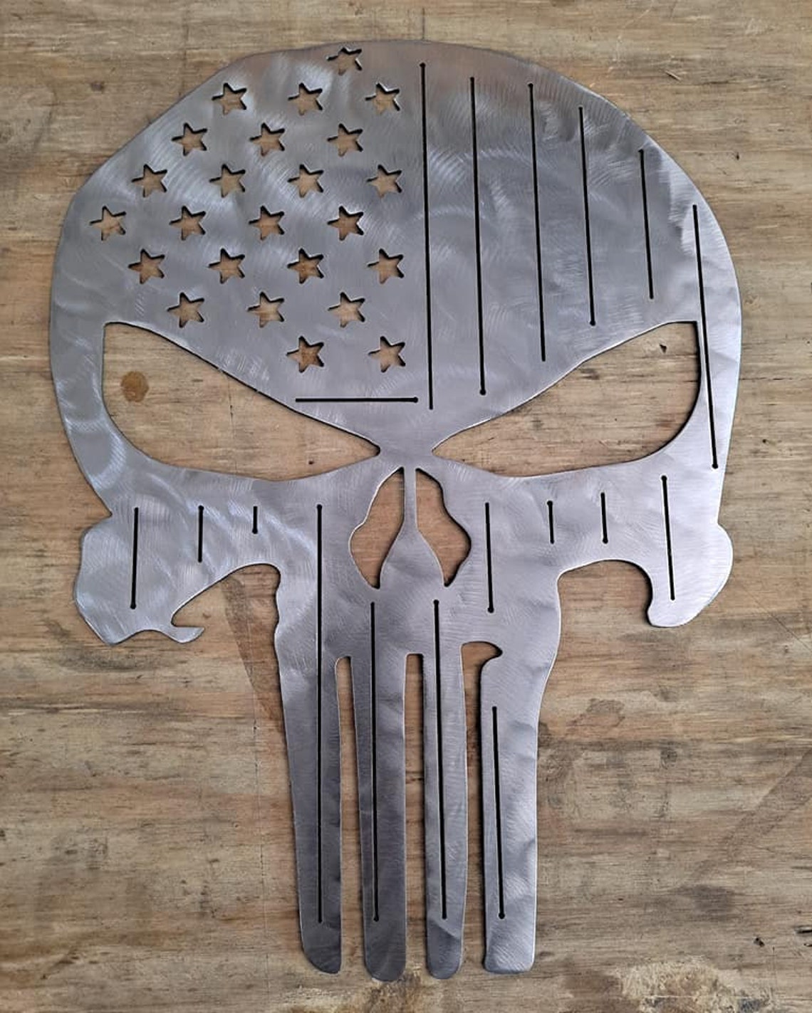 American Flag Skull SVG, CNC Plasma Cut File (digital Download) - Etsy