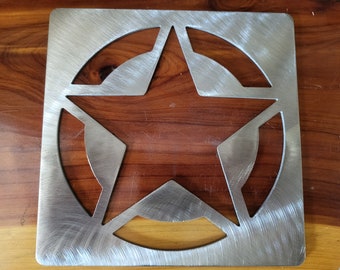 Pentacle Stencil Metal Stencil, Wood Router, Painting, Wood Burning ...