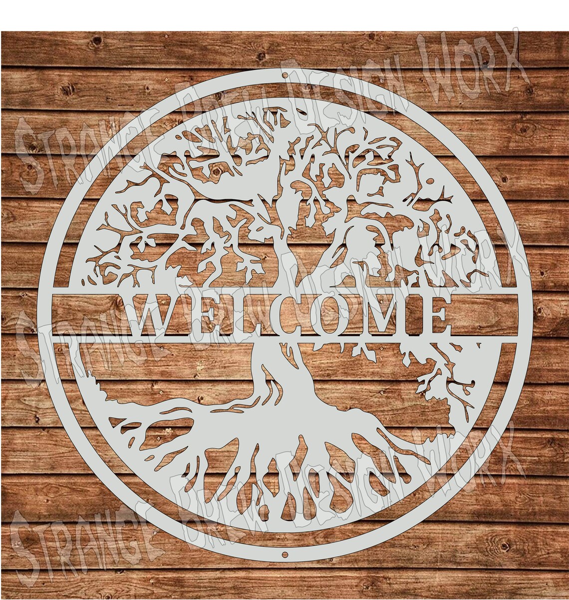 Tree of Life Monogram DXF File Svg / Png / Pdf / Eps / Ai File - Etsy