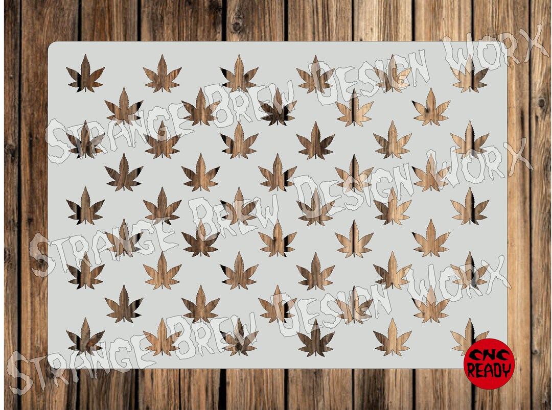 Pot Leaf Union American Flag DXF File Svg / Png / Pdf / Eps / Ai File ...