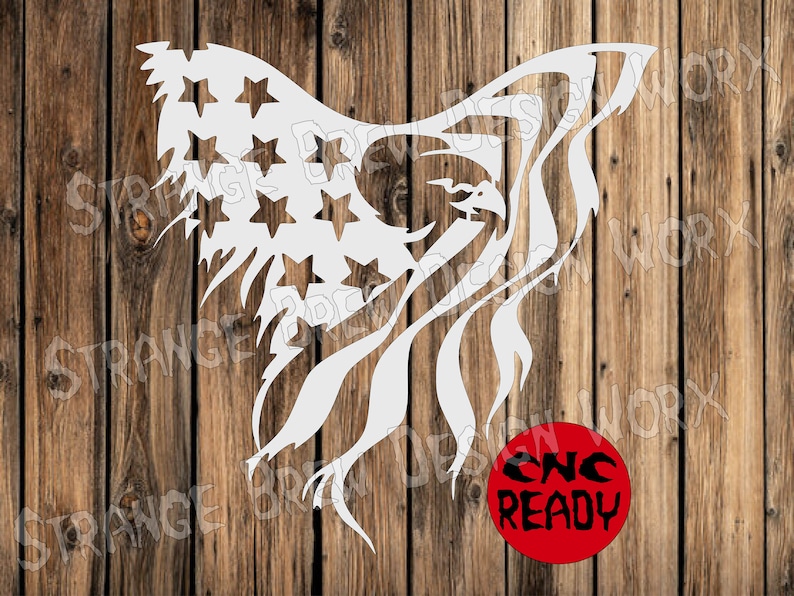 Eagle Flag DXF File Svg / Png / Pdf / Eps / Ai File Cnc - Etsy