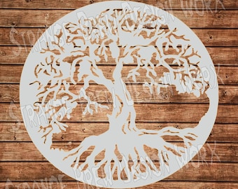 Tree of Life DXF File Svg / Png / Pdf / Eps / Ai File Cnc Plasma, Vinyl ...