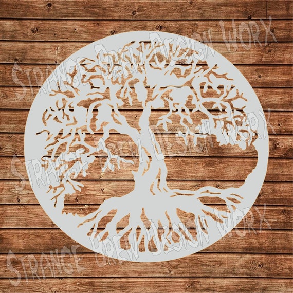 Tree of Life DXF File Svg / Png / Pdf / Eps / Ai File Cnc | Etsy