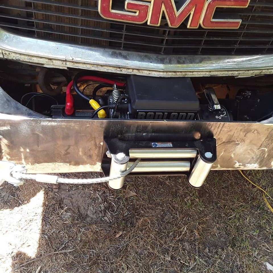 Fits Chevrolet Truck: Front Winch Bumper DXF SVG File Made to Mount a ...