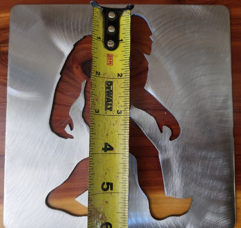 Big Foot Stencil Metal Stencil , Wood Router, Painting, Wood Burning ...