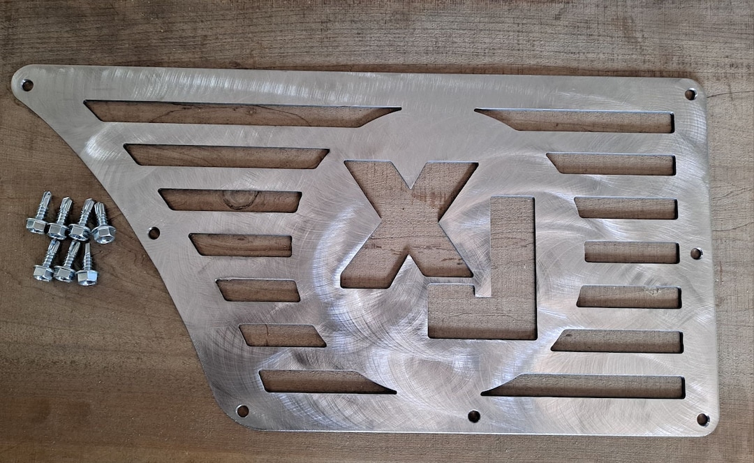 Cargo Plate Fits: Jeep Cherokee XJ DXF Svg File Cnc Cut File Plasma ...