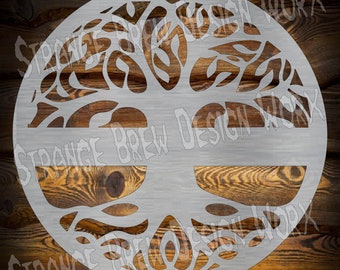 CNC Tree DXF File - Etsy