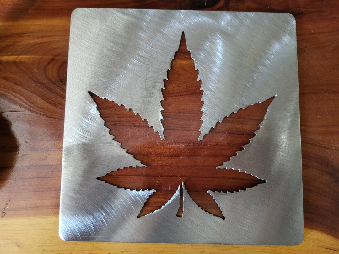 Pot Leaf Stencil Metal Stencil, Wood Router, Painting, Wood Burning, Pattern Making, Wood ...