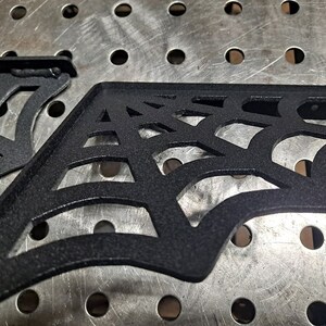 Spider Web Shelf Brackets Dxf Svg Cut File 8x8 Shelf Brackets Gothic ...