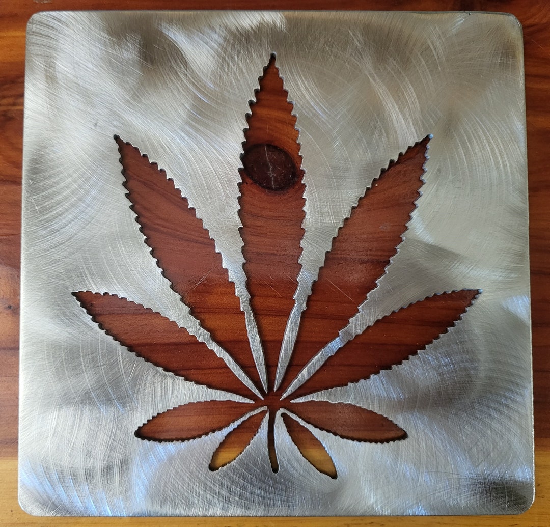 Pot Leaf Stencil Metal Stencil, Wood Router, Painting, Wood Burning, Pattern Making, Wood ...