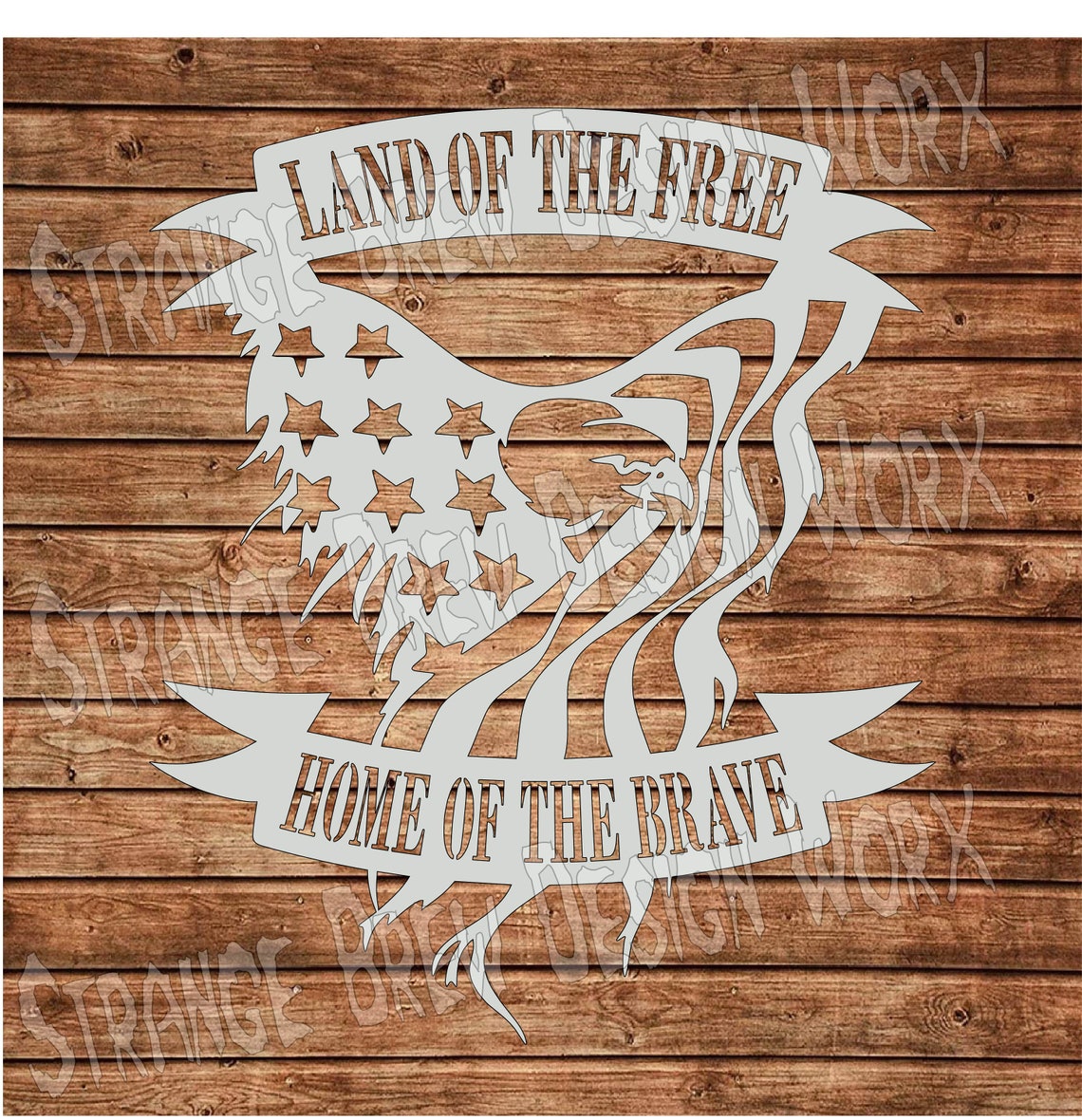 Eagle Flag DXF File Svg / Png / Pdf / Eps / Ai File Cnc Plasma, Vinyl ...