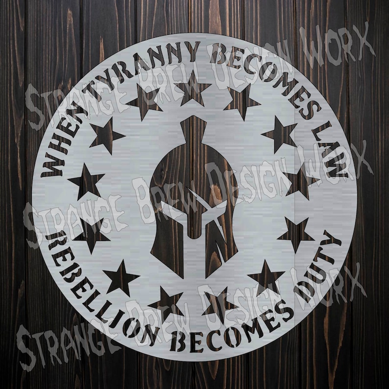 When Tyranny Becomes Law We the People DXF File Svg / Png / Pdf / Eps ...