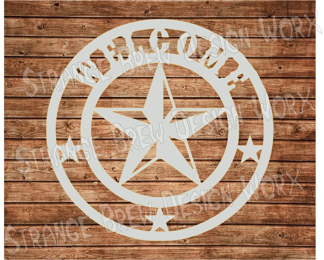 Welcome Sign DXF File Svg / Png / Pdf / Eps / Ai File Cnc Plasma, Vinyl ...