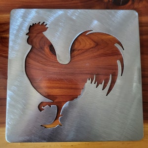 Rooster Stencil Metal Stencil, Wood Router, Painting, Wood Burning ...