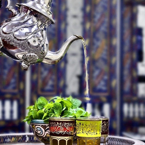 Tea Set Moroccan - Etsy