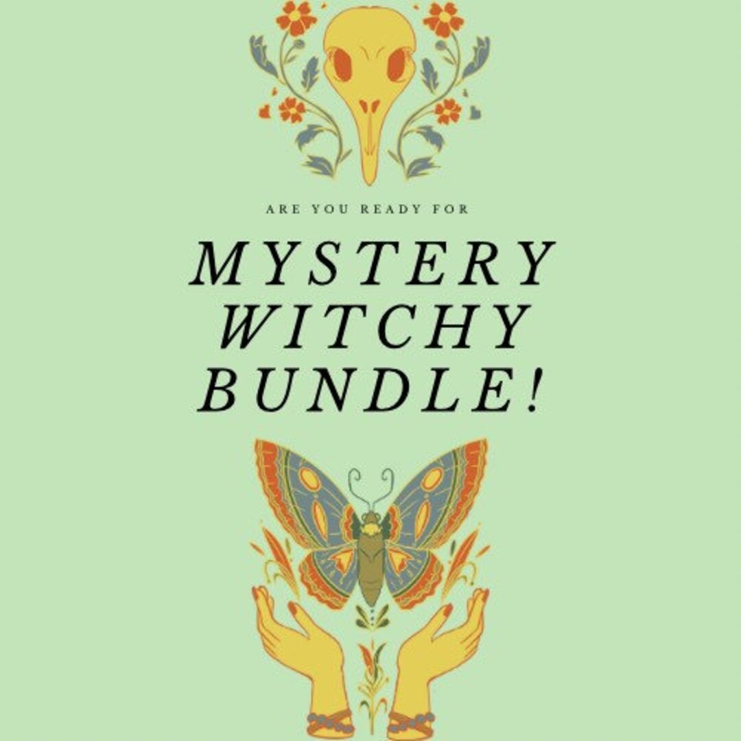 Mystery Witchy Bundles, Surprise Box, Mystery Box, Crystals, Candles ...