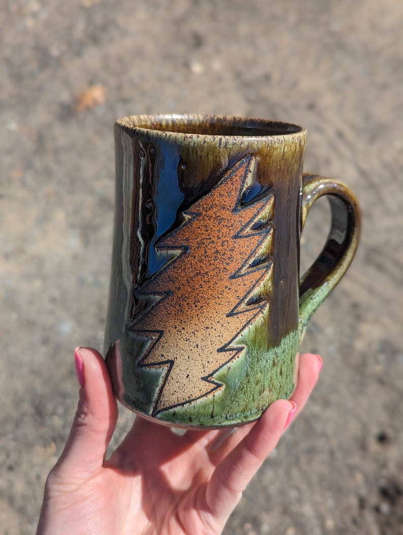 Grateful Dead Lightning Bolt Mug - Etsy