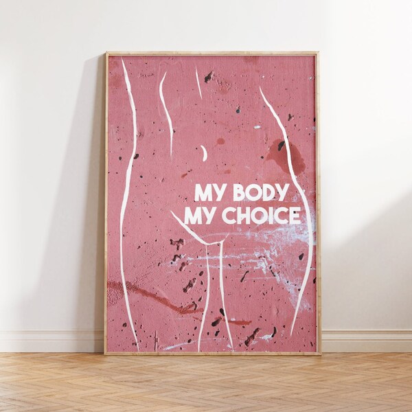 Pro Choice Poster - Etsy