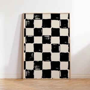 Checkered Print - Etsy